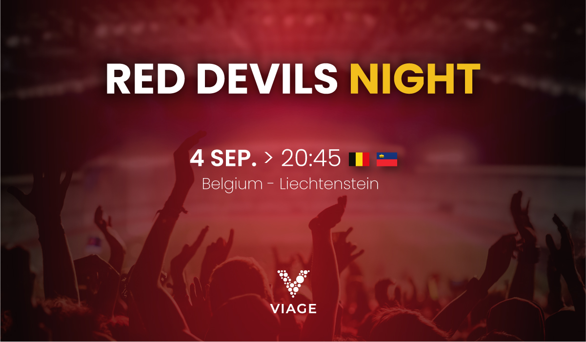 RED DEVILS NIGHT, Liechtenstein - Belgie - 4 sept 2025 - Cinna Bar | VIAGE Brussels